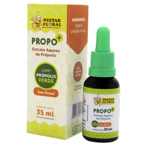 Extrato De Propolis Gotas Sem/Alcool 35Ml Nectar Plu - Farmácias Dose Certa