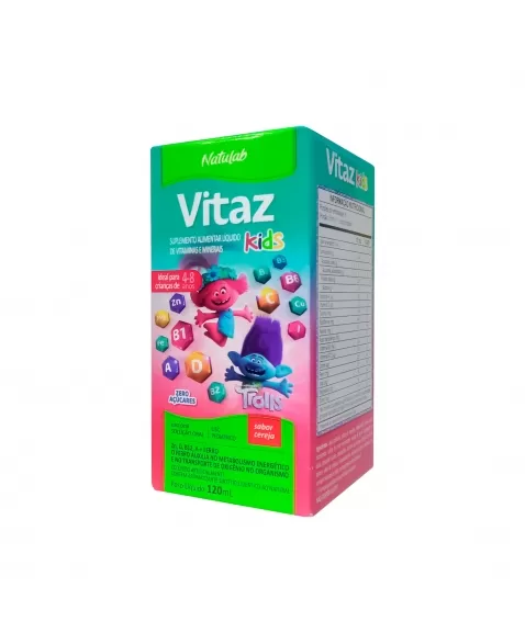 Vitaz Kids Trolls 120ml - Suplemento vitamínico divertido para crianças ...